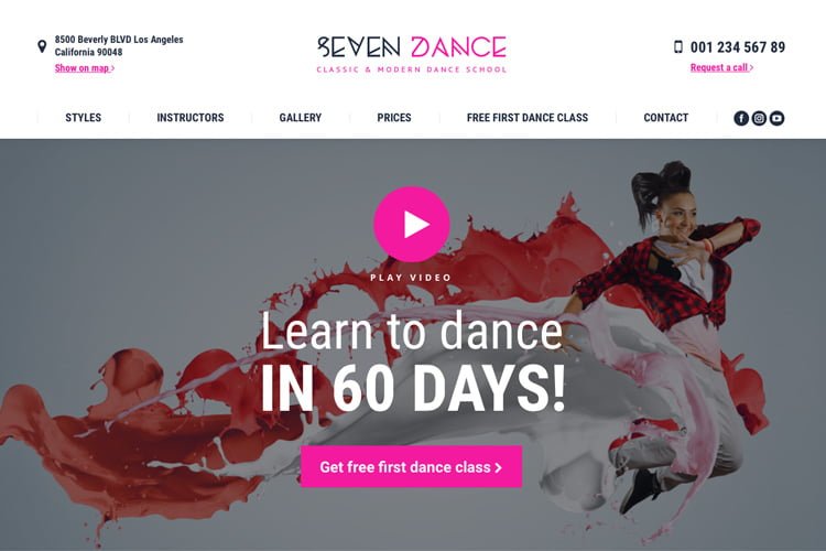 d-dance-school - 1CRM: All-in-One CRM Software