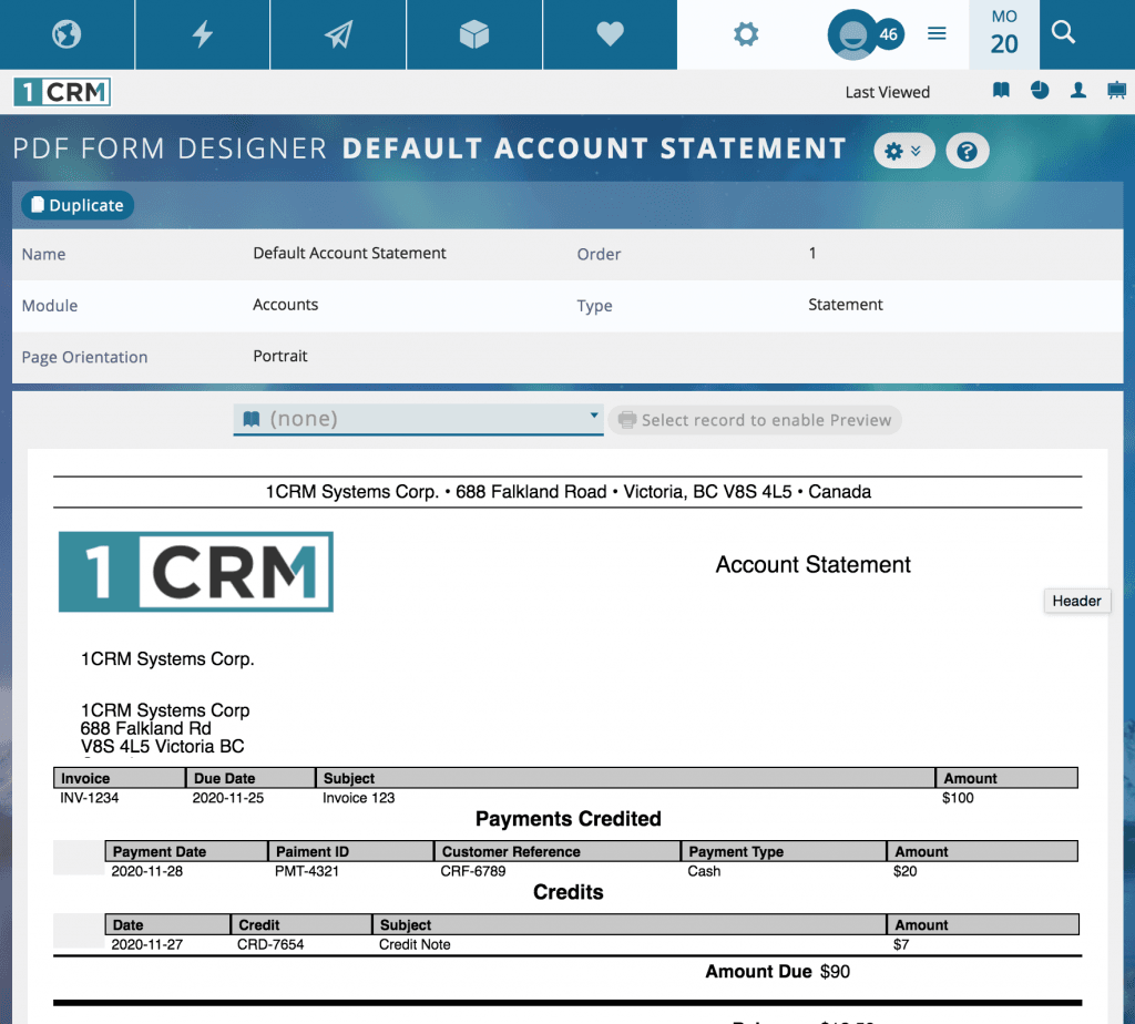 Custom CRM - Make 1CRM Your Own | 1CRM.com