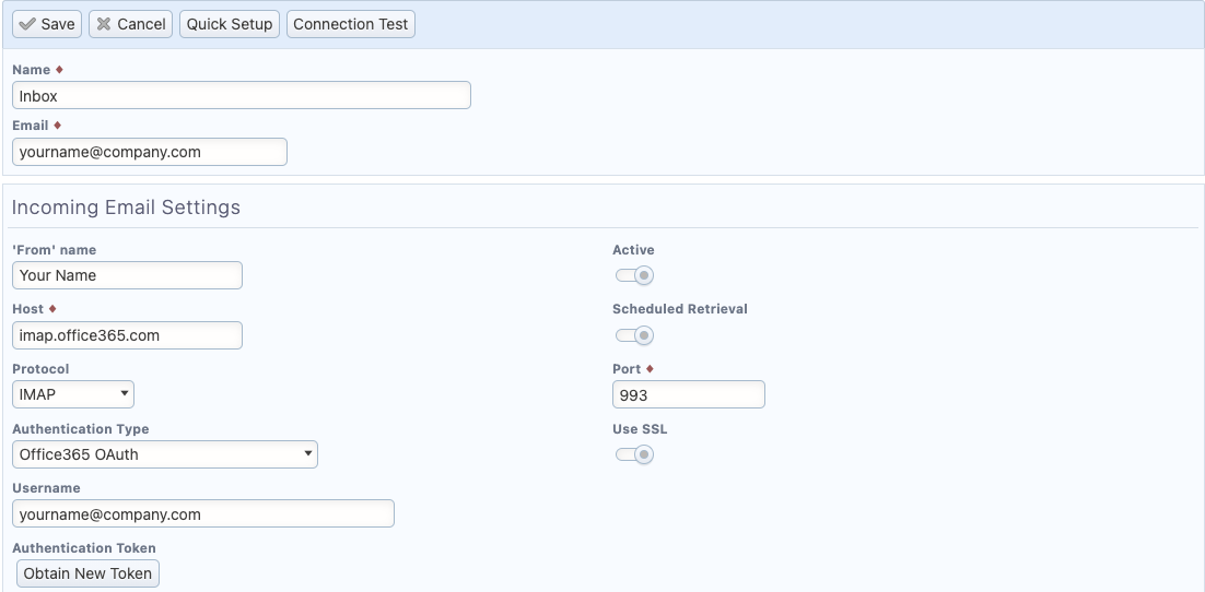1CRM Adoption of Modern Authentication - 1CRM: All-in-One CRM Software