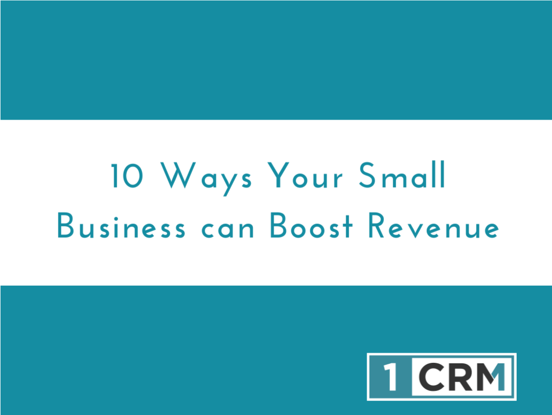 10 Top Tips for Improving Revenue as a Small Business