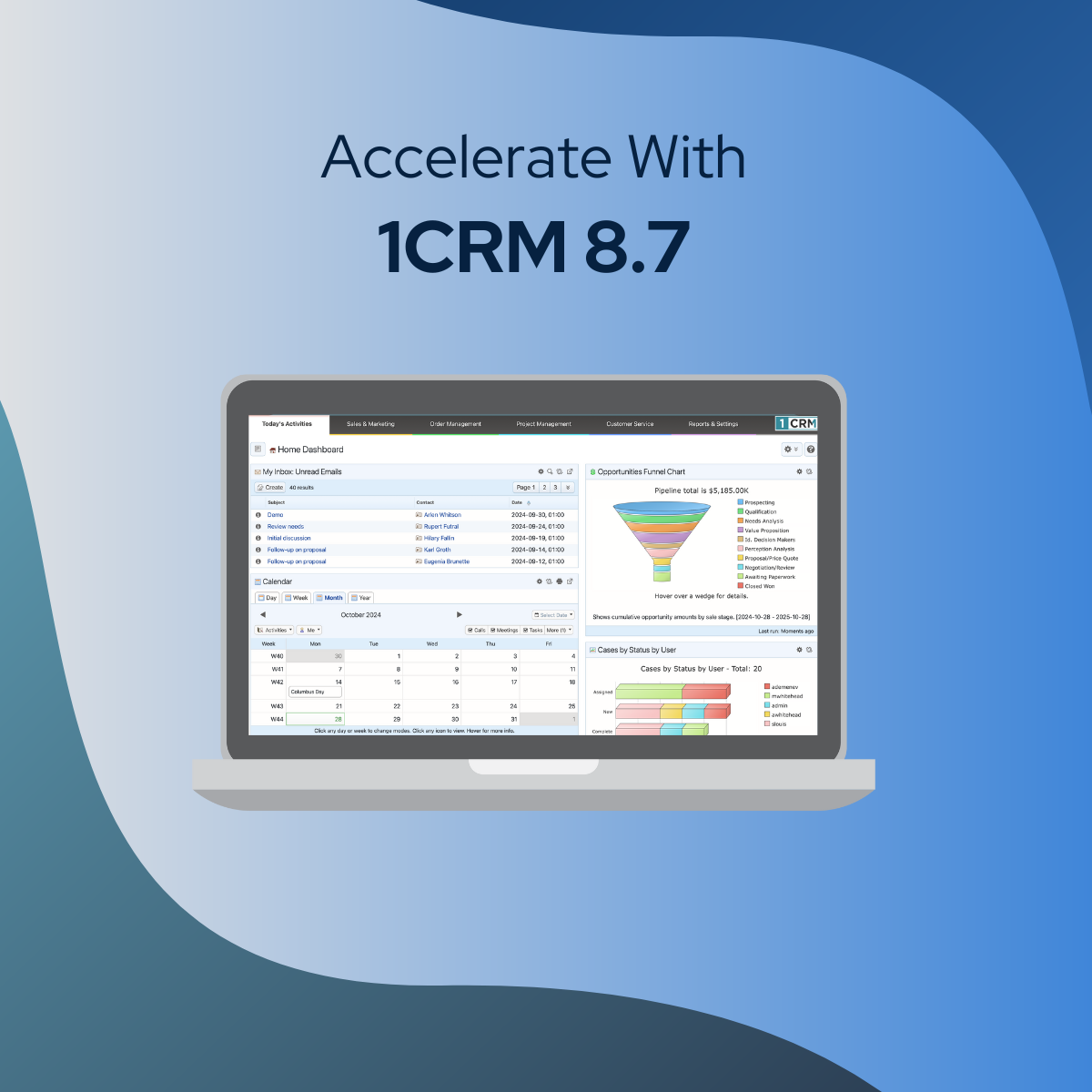 1CRM Releases 8.7.11 - 1CRM: All-in-One CRM Software